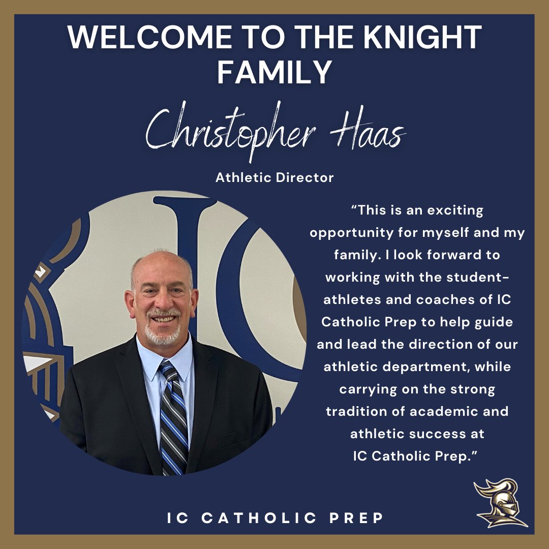 IC Catholic Prep on Twitter: "Welcome! IC Catholic Prep is pleased to announce that Mr ...