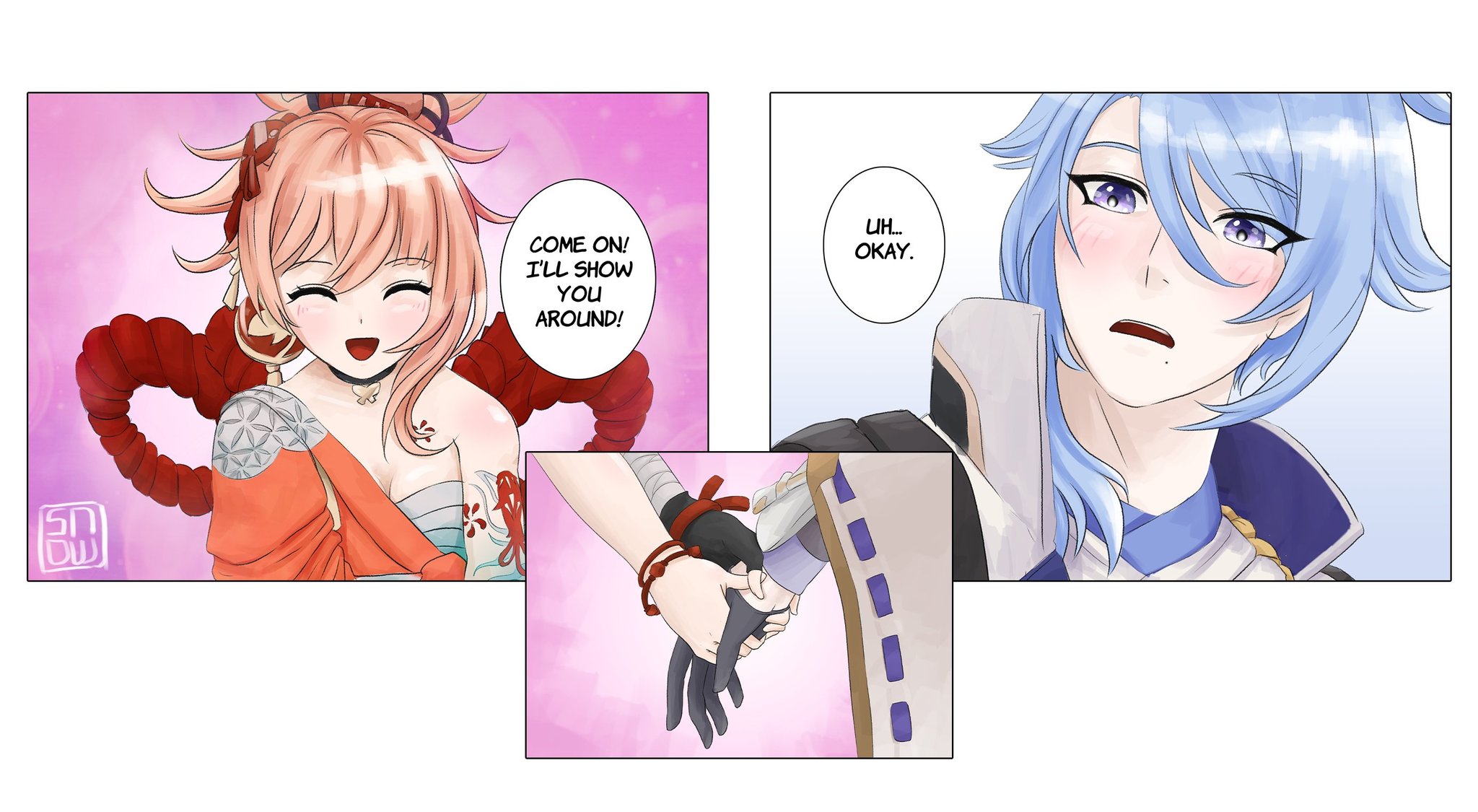 Better Call DarkSnow ️ on Twitter: "I wanted to do a series of comic shorts on rare ships and ...