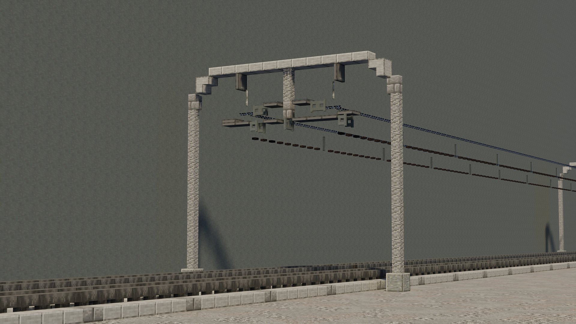 JR-East-Creator on Twitter: "JP Shinkansen catenary (2 tracks wide) https://t.co/Q0uiYh8uXa ...