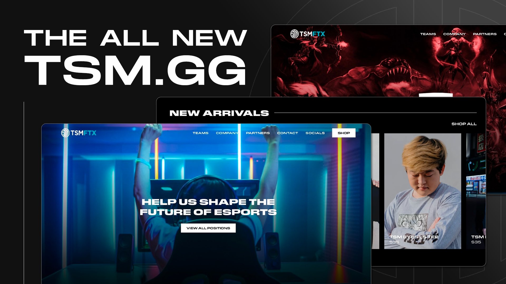 TSM FTX on Twitter: "After 20 years, we've finally updated our website. Stay up-to-date with ...