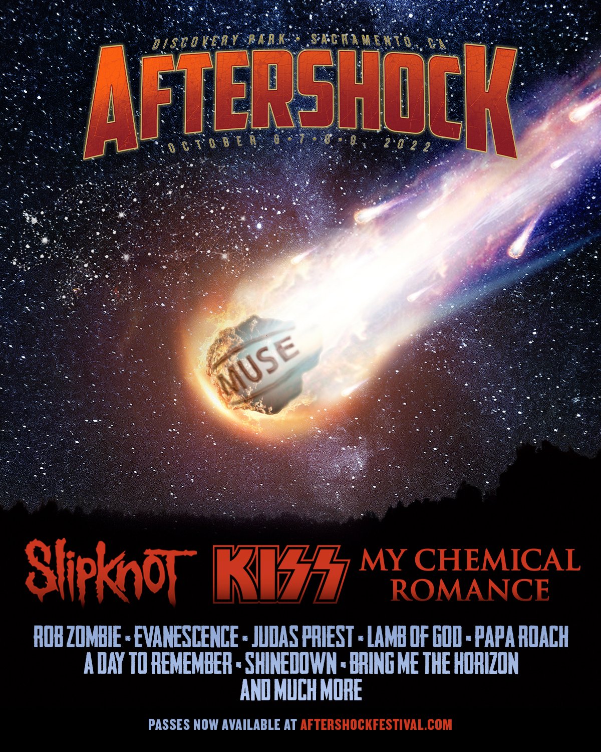 muse on Twitter: "CALIFORNIA! See you at @AFTERSHOCKSAC in Sacramento on October 9th. Tickets ...