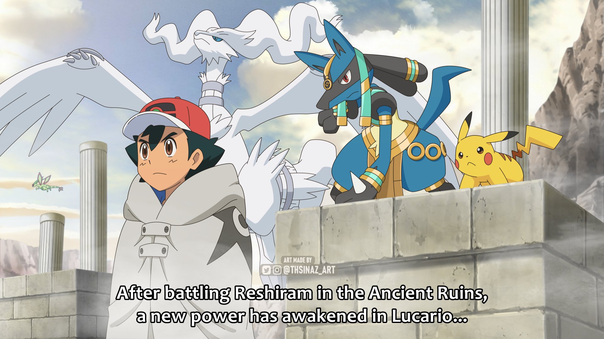 Thiago Sinaz 🍃 on Twitter: " A Special Training In The Ruins #anipoke #アニポケ https://t.co ...