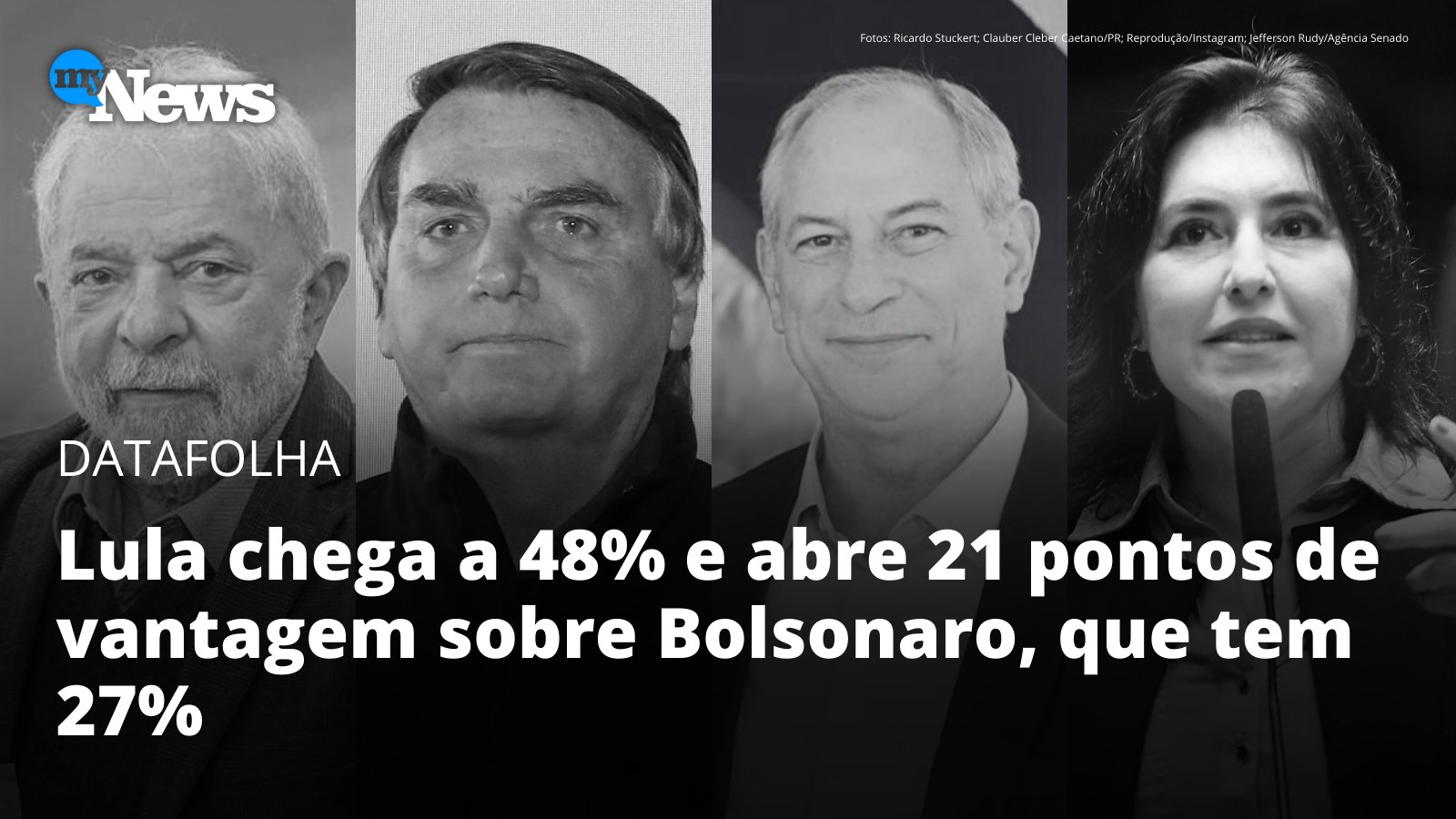 MyNews on Twitter: "#PESQUISA | O instituto Datafolha divulgou, nesta quarta (26), uma nova ...
