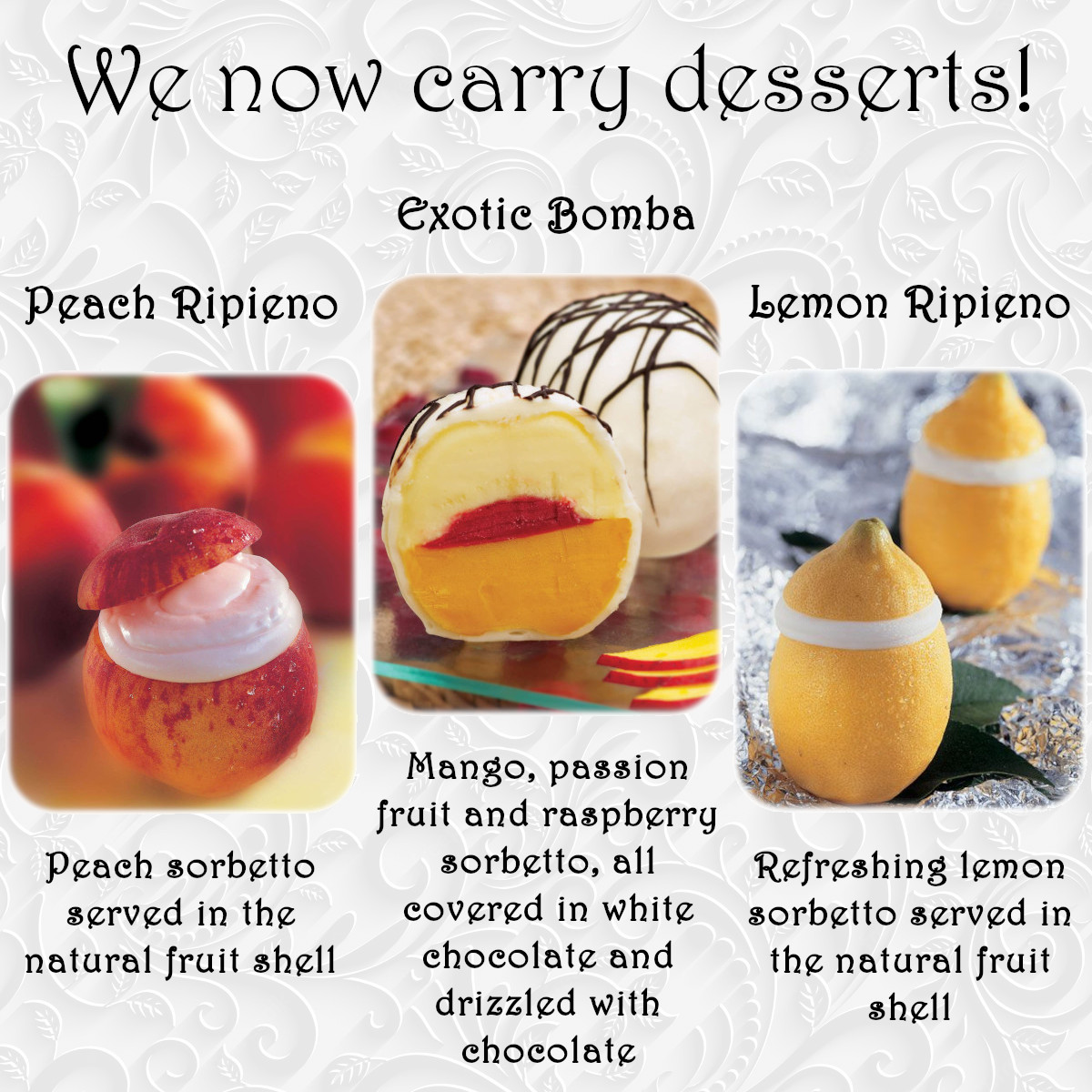Exotic Desserts