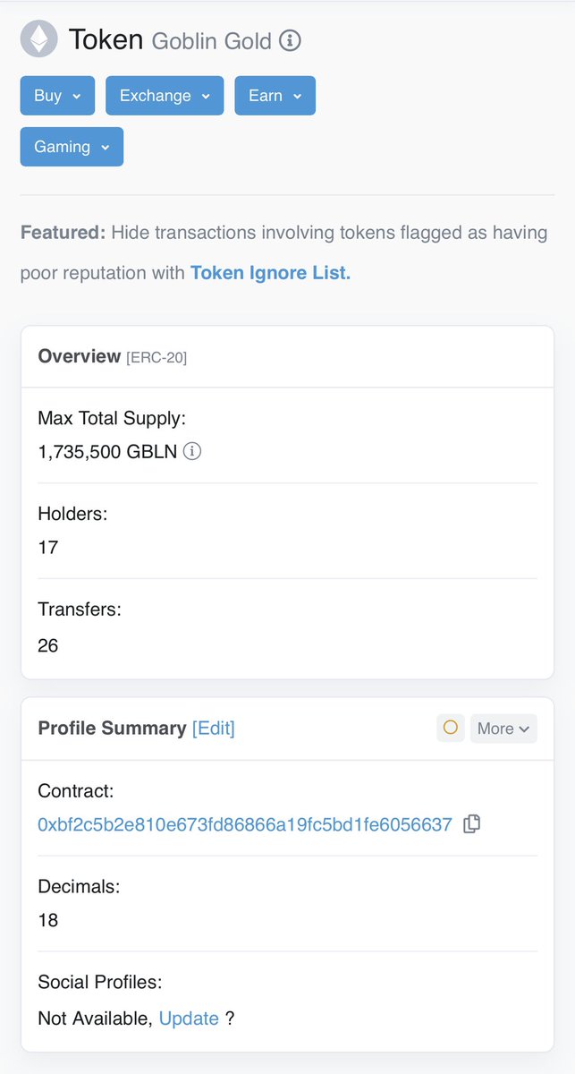 Launching the second Not Audited xyz project: Goblin Gold. Holders of ...
