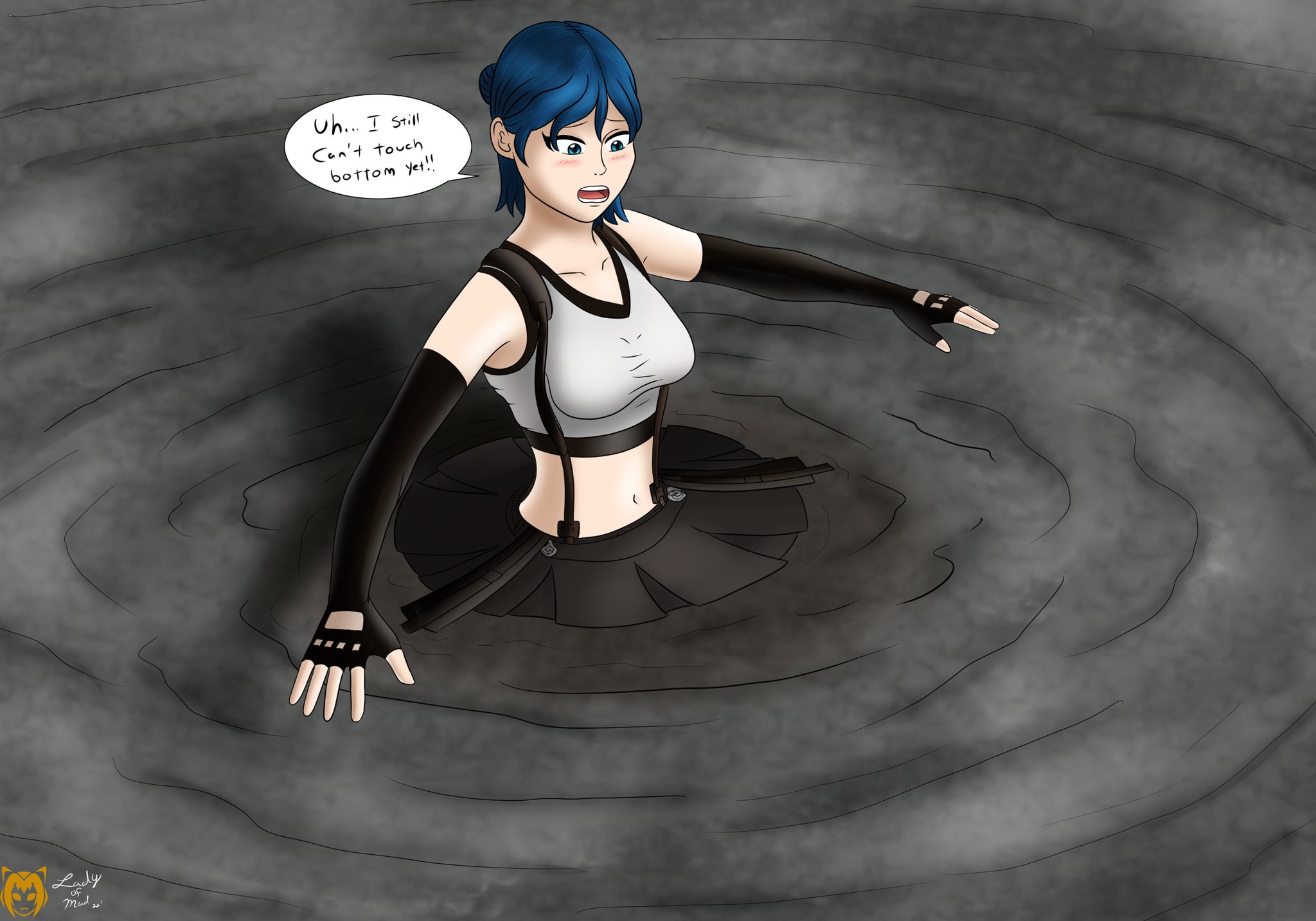 Quicksand Deviantart When Emily Sinking In The Quicksand By