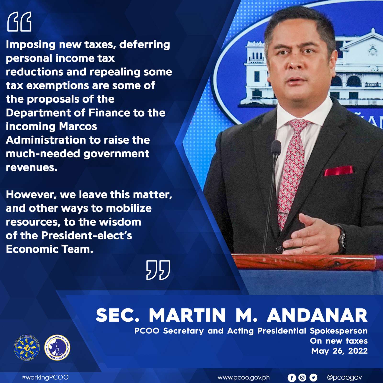 Presidential Communications Operations Office On Twitter Tingnan