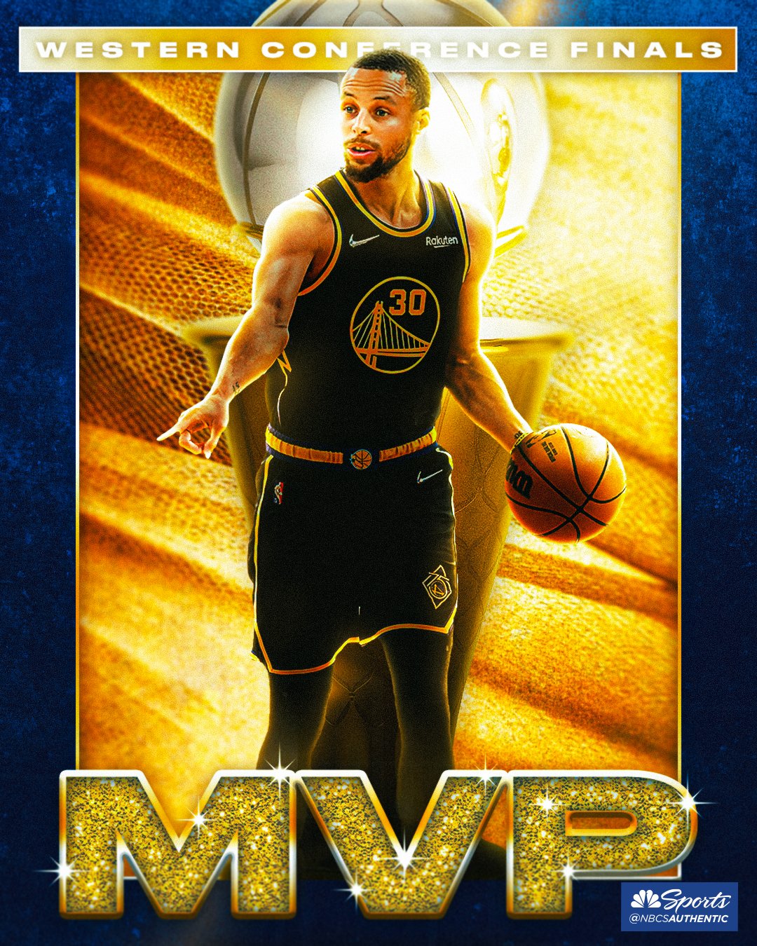 Warriors on NBCS on Twitter: "Steph takes home the first WCF MVP 🏆 https://t.co/0GyU17ZG3d ...
