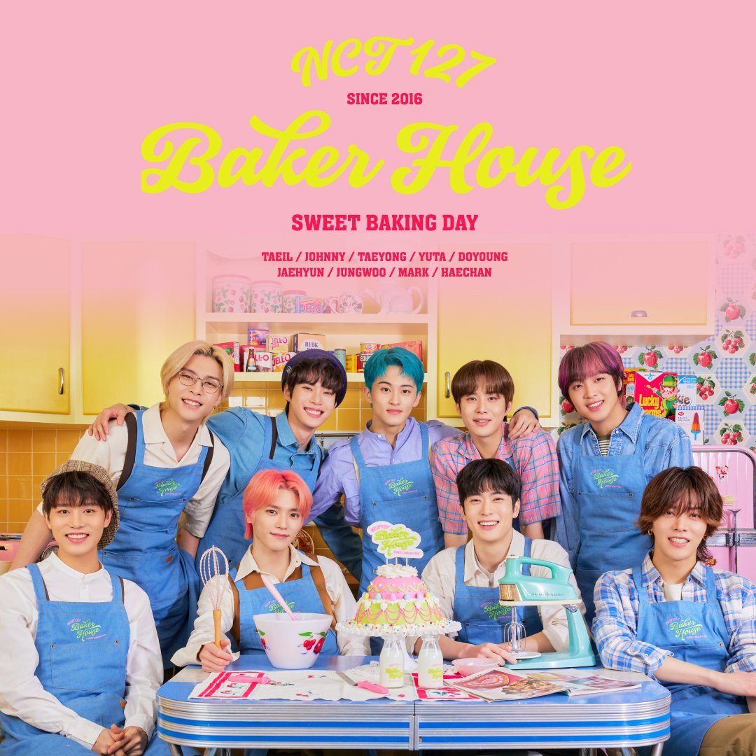 KWANGYA on Twitter: "NCT 127 Baker House MD Collection🧁 어서오세요~NCT 127 Baker House입니다🥖 스윗하게 변신한 ...