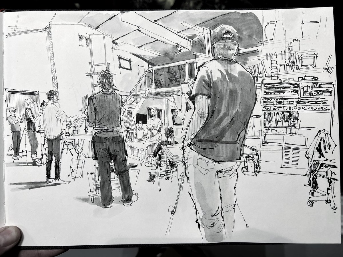 「More from Wednesday night life drawing 」Paul Heastonの漫画