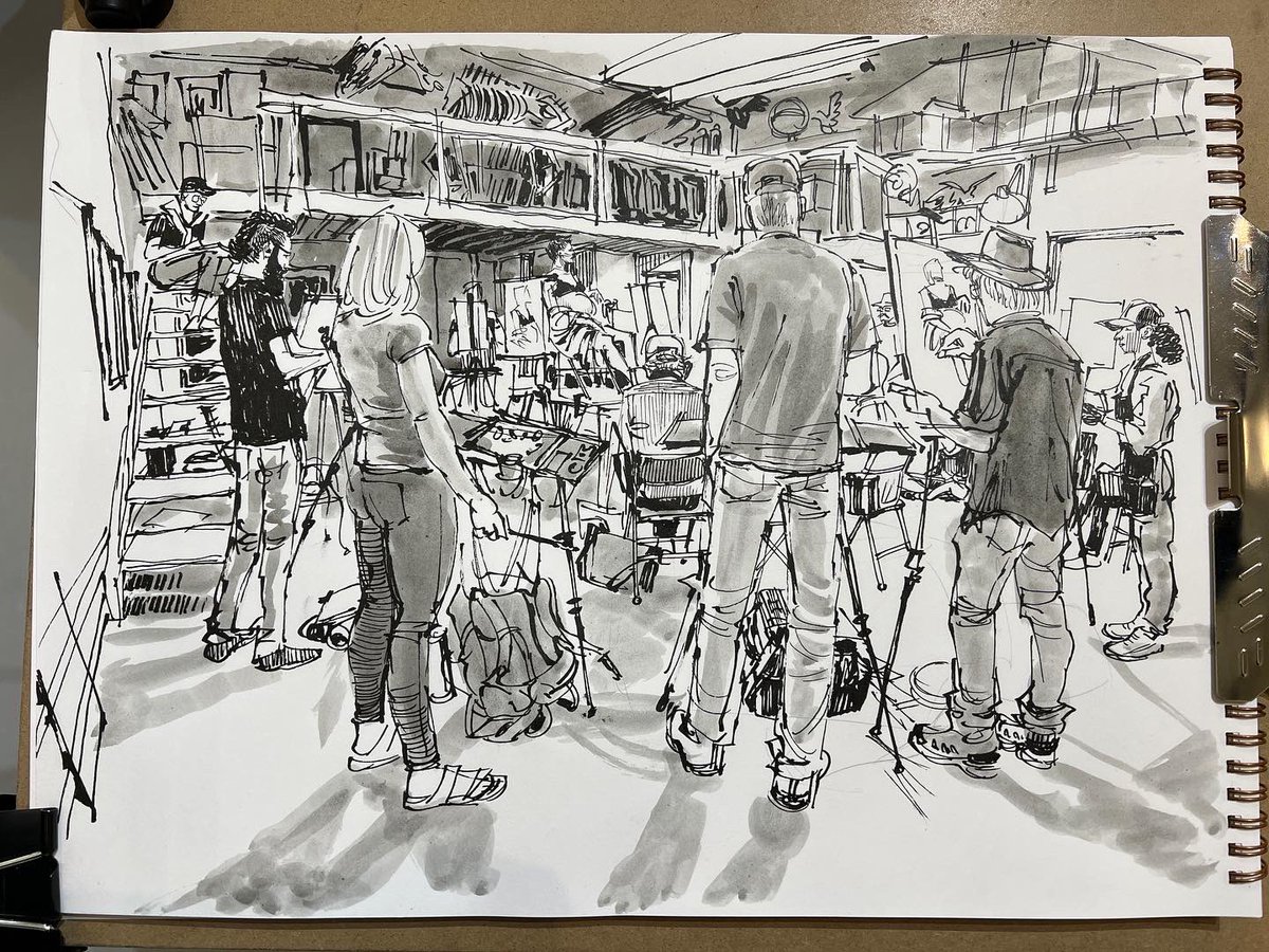 「More from Wednesday night life drawing 」Paul Heastonの漫画