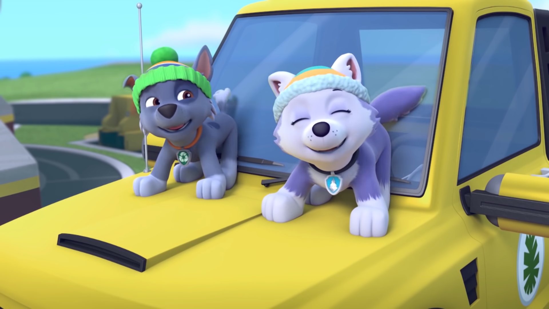 Rocky ♻ On Twitter This Is How We Clean A Cars Windshield Pawpatrol Rocky Everest