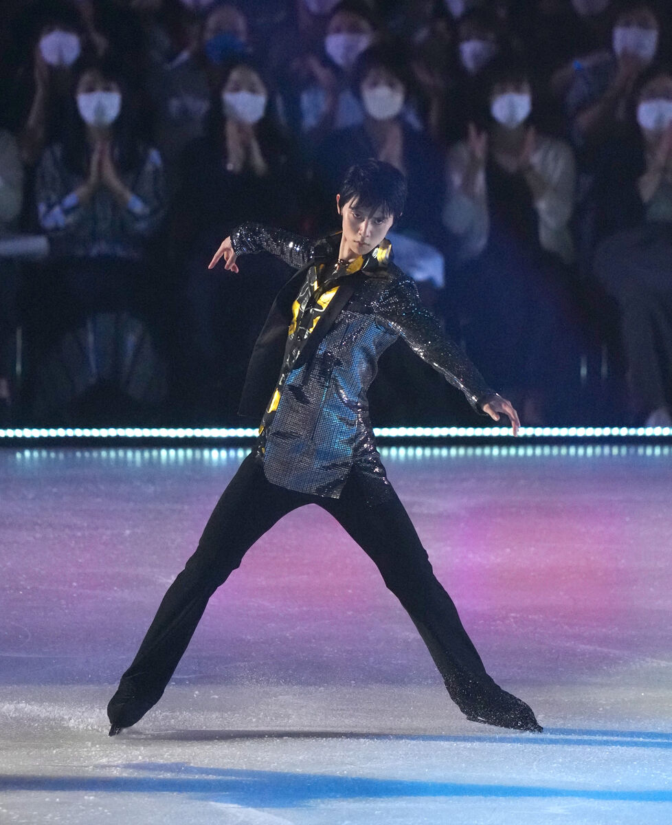 スポーツ報知 ICELINK on Twitter: "羽生結弦が北京五輪以来96日ぶりの滑りを披露 ファンタジー・オン・アイス開幕 https://t.co/PAMxMYaZhu ...