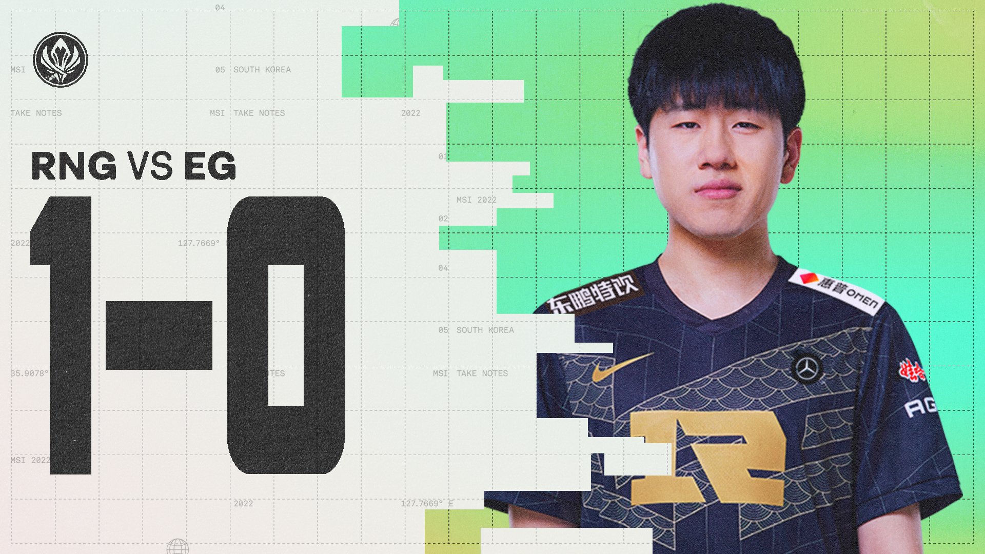 LoL Esports on Twitter: "DOMINANT win by @RNG in game 1 to kick off the #MSI2022 Semifinals ...