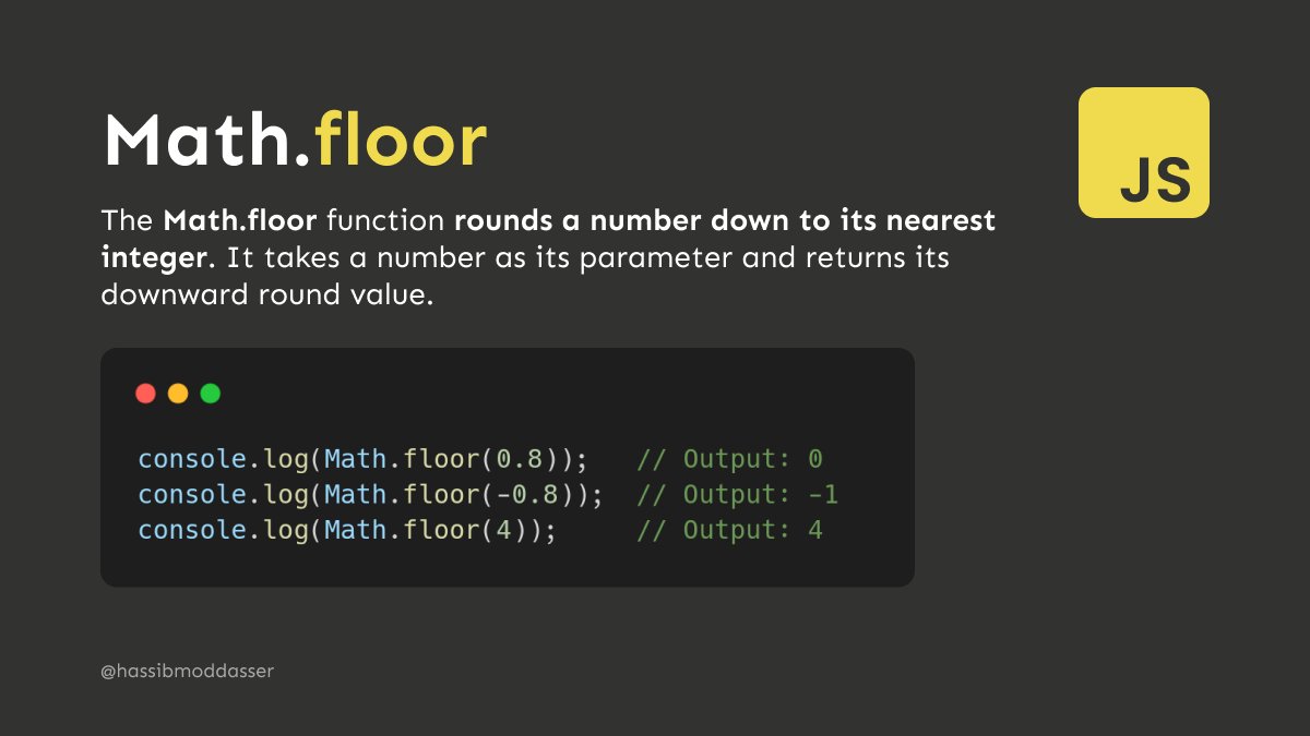 11 Math Functions In Javascript That You Must Know Plus The Cheatsheet