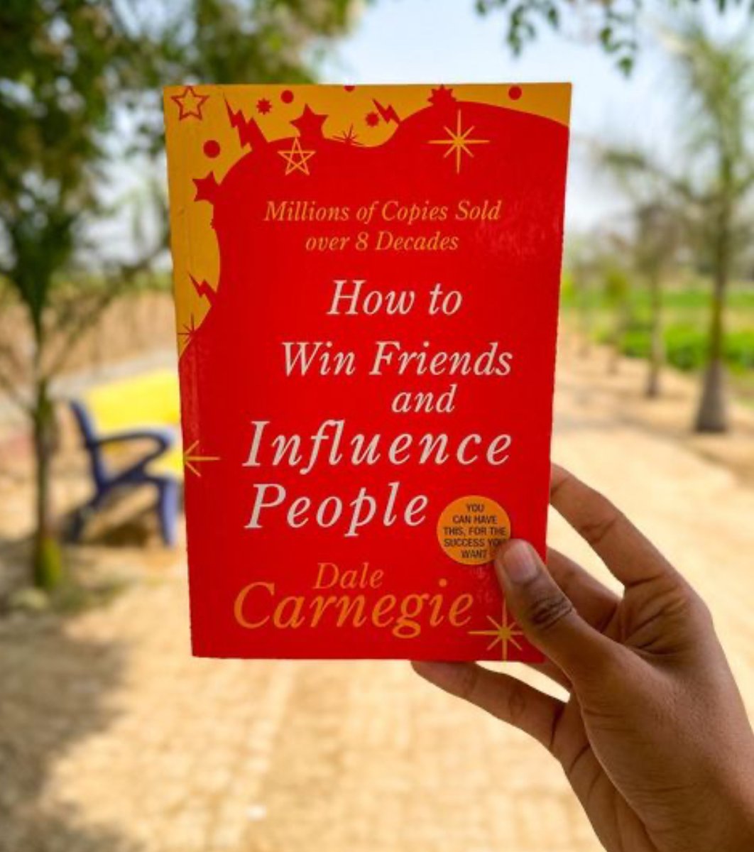 30 principles from How to win friends and influence people: - Thread ...