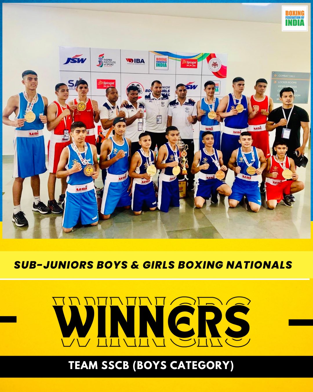 Boxing Federation on Twitter: "𝐈𝐍𝐃𝐈𝐕𝐈𝐃𝐔𝐀𝐋 𝐇𝐎𝐍𝐎𝐔𝐑𝐒 !🏆 BEST BOXER (Boys): Akash- SSCB 40kg BEST ...
