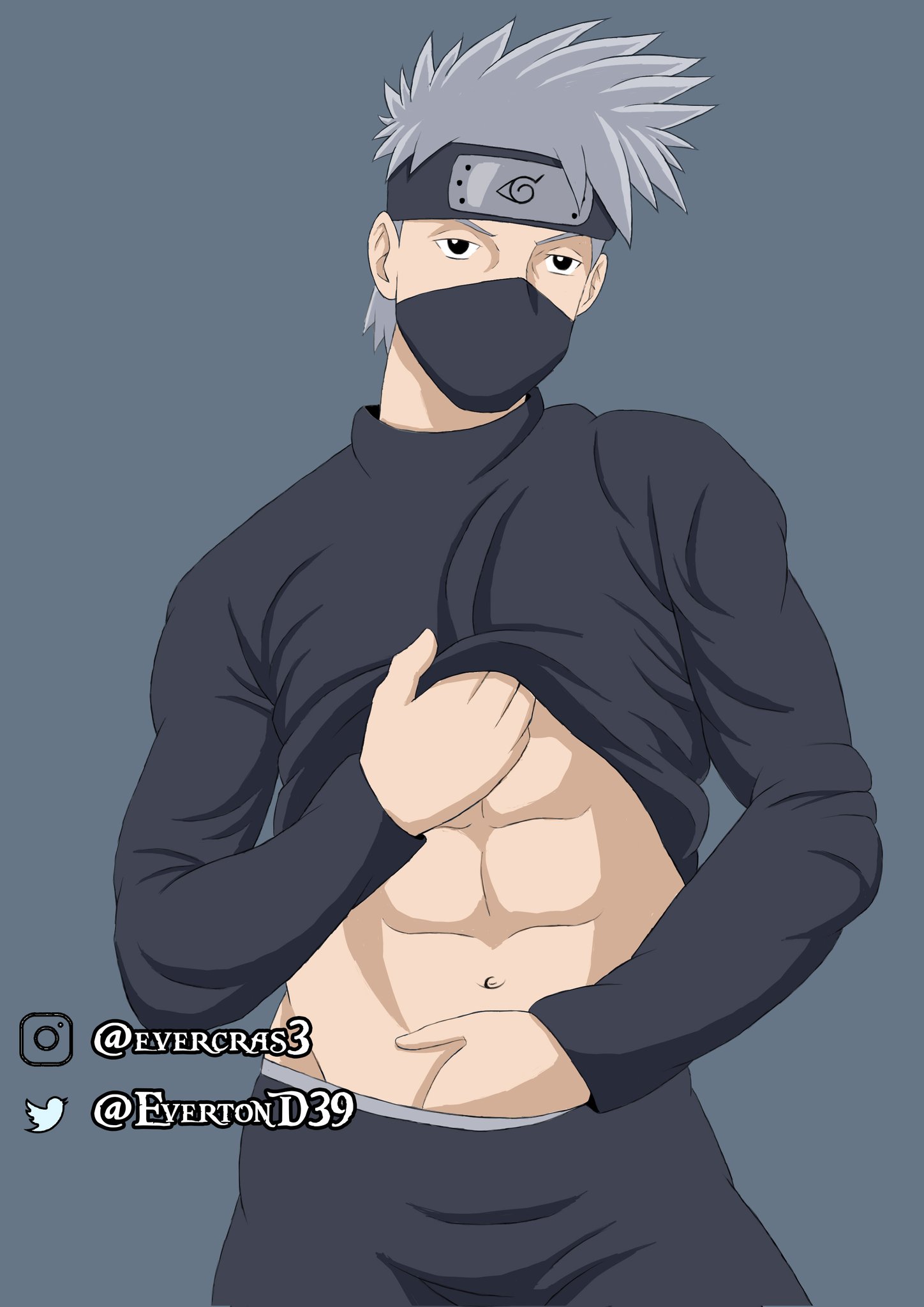 Sexy Kakashi Hatake Fan Art 9927