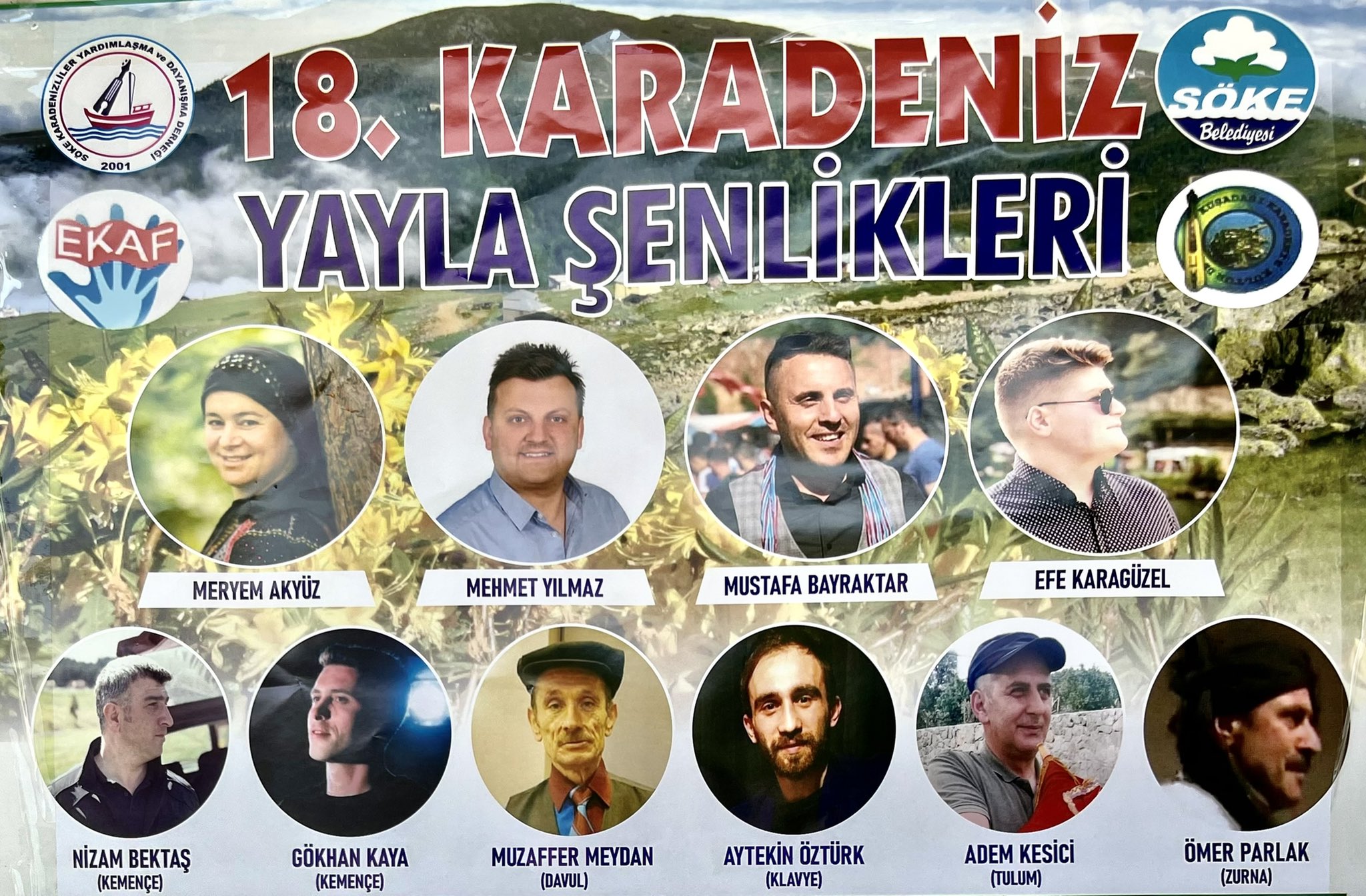 HANOGLU Hakan on Twitter: "Te Alllam.. Soke’ye geldik, Karadeniz yayla senliklerine davet ...