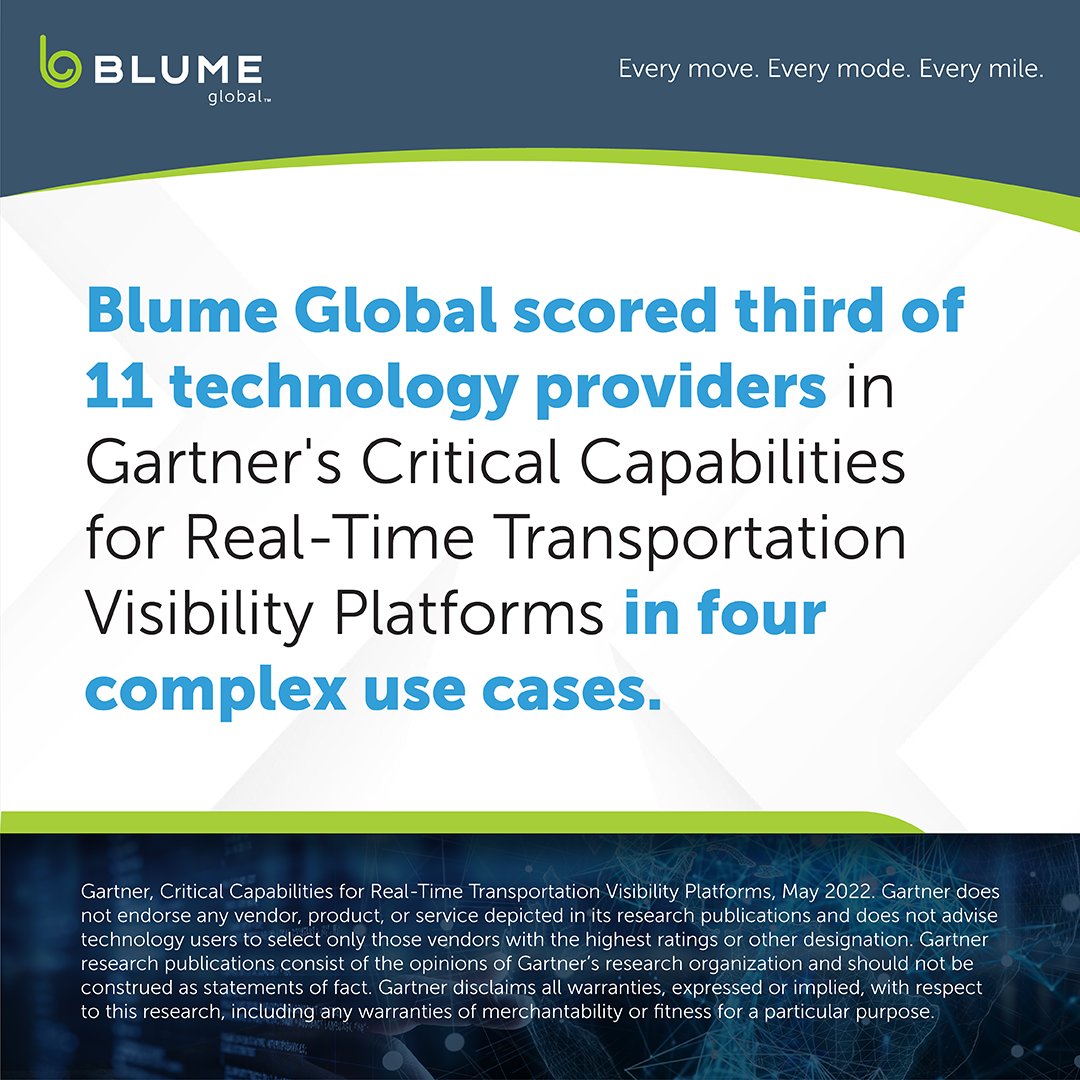 Blume Global On Twitter Blume Global Has Ranked Among The Top Three