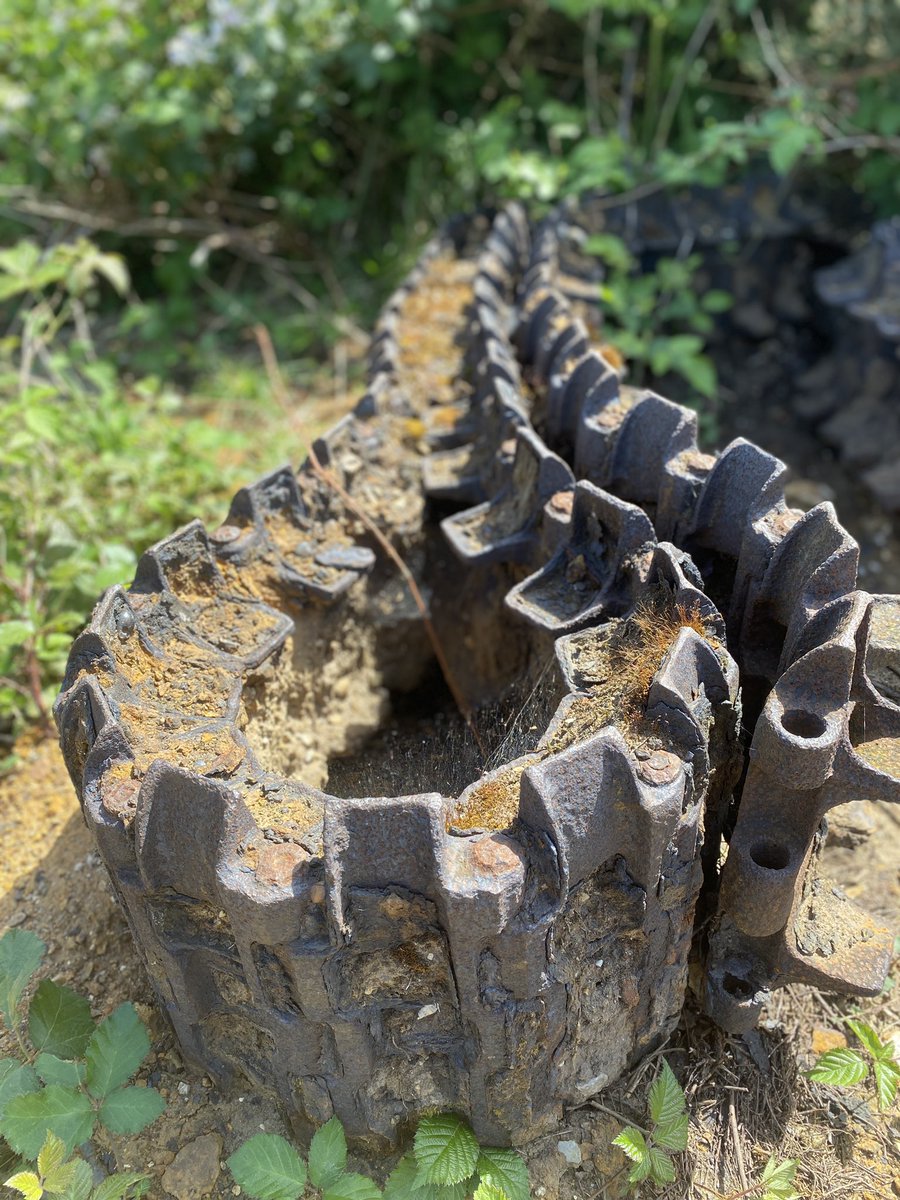 WW2 Tank Remnants 😊 @hartleywintney @HartleyWintney8 @HartleyFC #iPhone ...
