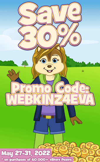 Ganz eStore on Twitter: "Get FREE @webkinz gifts AND 30% OFF select eStore Points purchases of ...