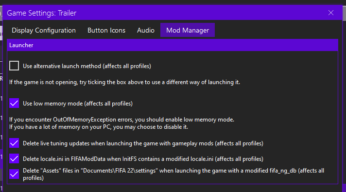 FIFA Editor Tool on Twitter: "We also added two new settings (enabled by default) to the Editor ...