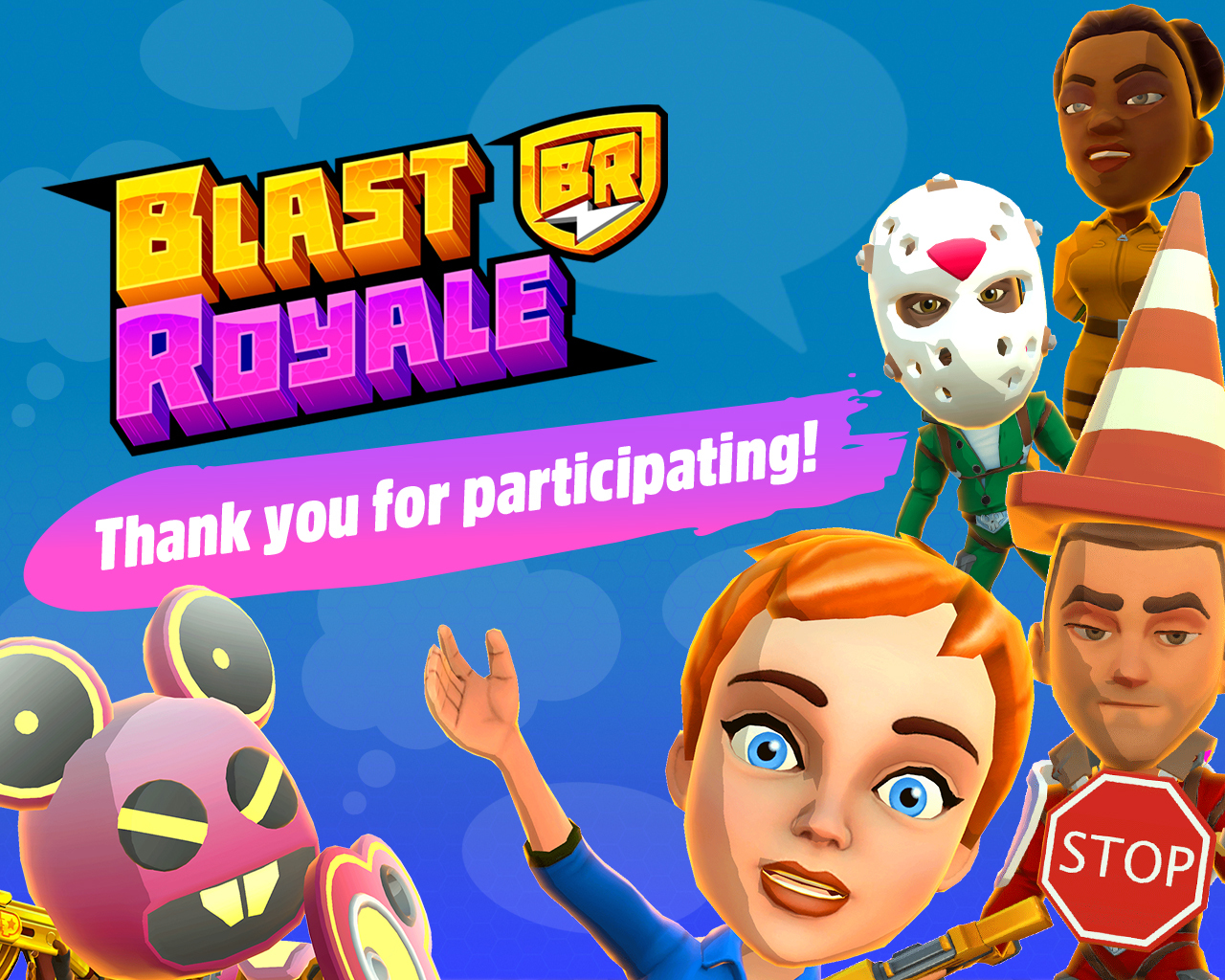 Blast Royale on Twitter: "😎Feedback Frenzy over and out!😎 Thank you for participating! 🙏 We will ...