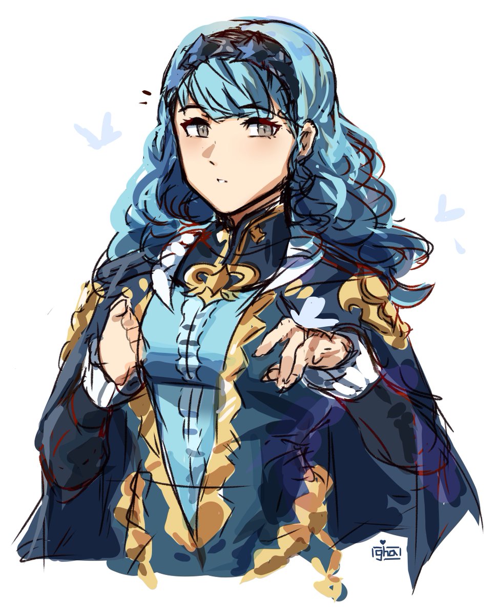 「marianne you're doing amazing sweetie 🥹」|gray (comms full)のイラスト