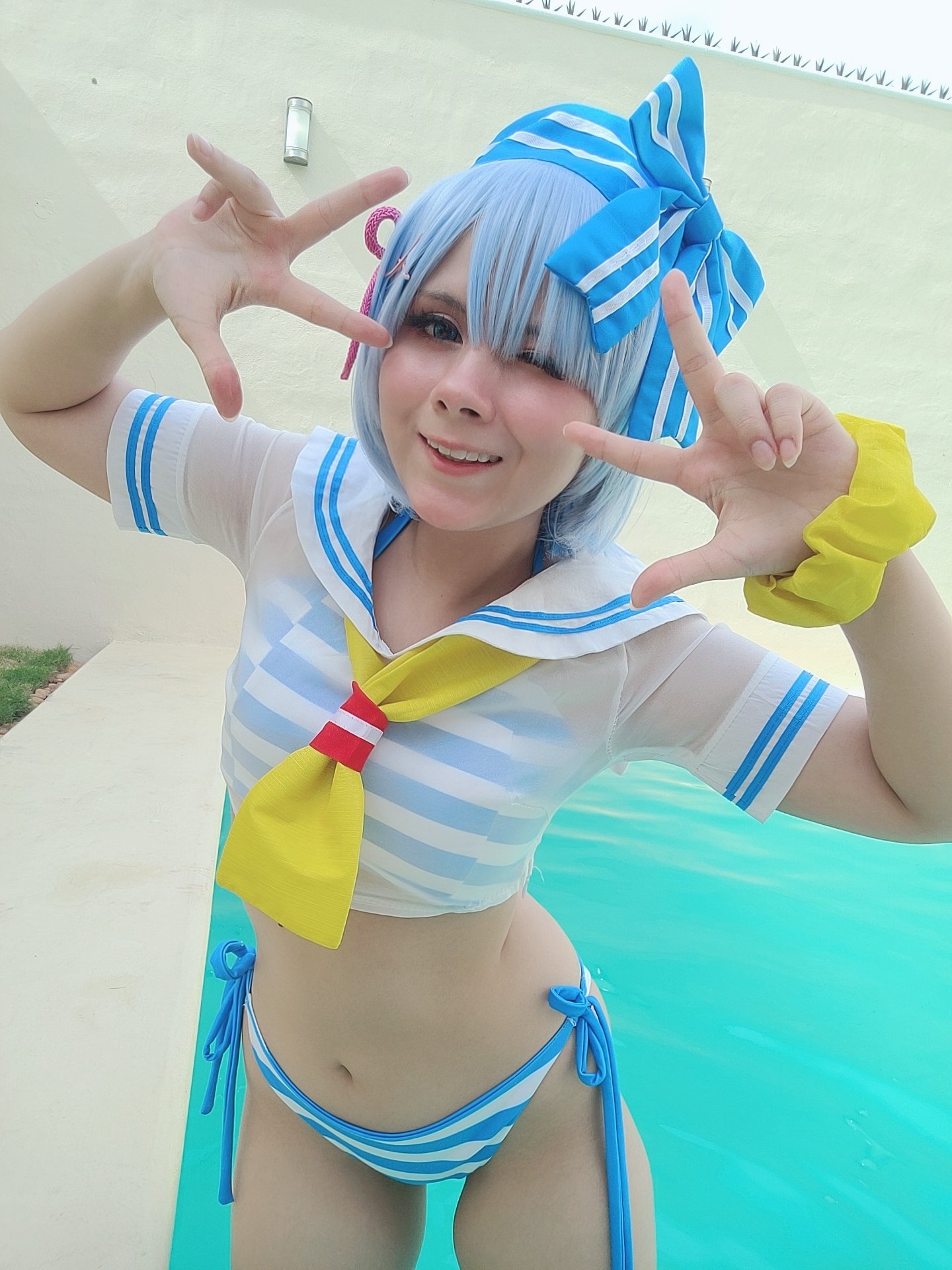 💗 Soyrabbit.exe 💗 on Twitter: "Aunque soy team Emillia me gusta mucho interpretar a Rem 💙 ...