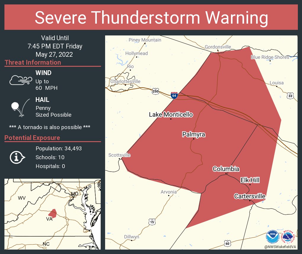 Nws Severe Tstorm On Twitter Severe Thunderstorm Warning Including