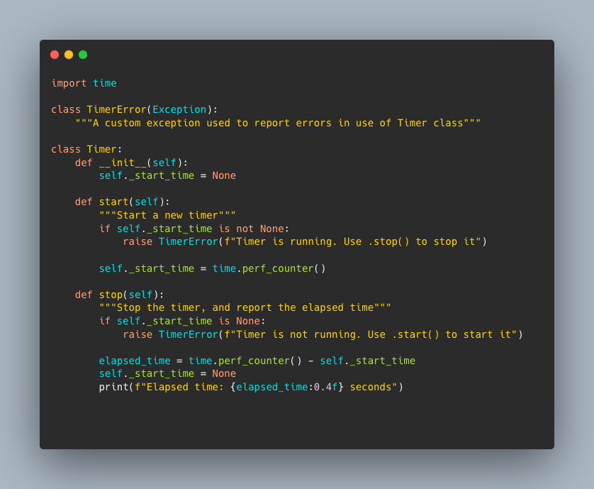 Real Python On Twitter ๐โ๏ธ Python Tricks โ Need A Timer To Time Part Of Your Python Code