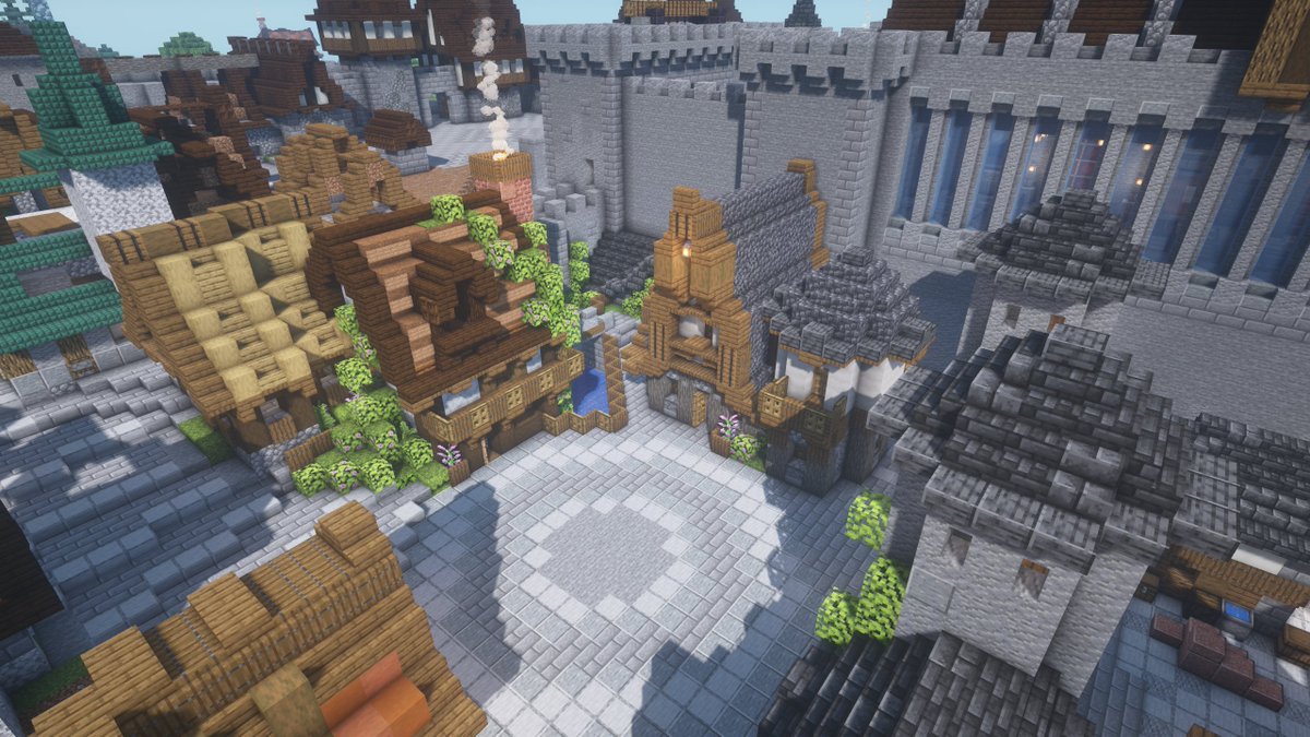 Minecraft Medieval Town Ideas