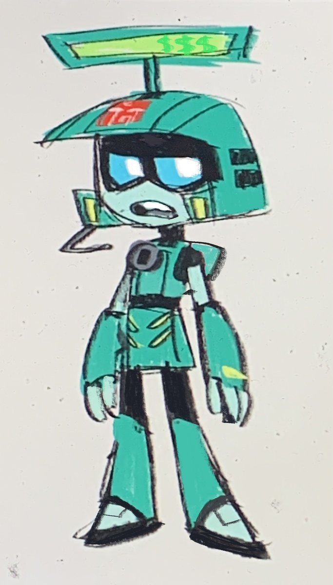 「Somehow this really rough redesign of Pi」|Jeetdohのイラスト