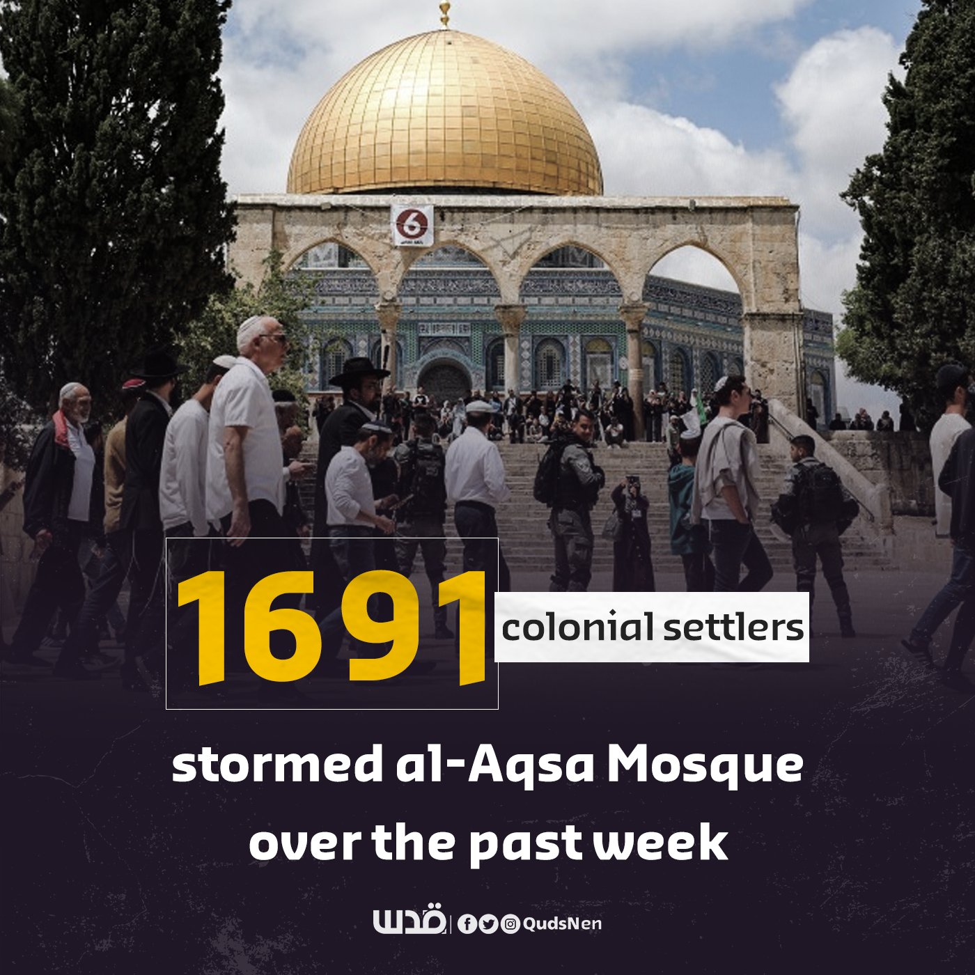 Quds News Network On Twitter Media Coverage More Than 1690 Extremist