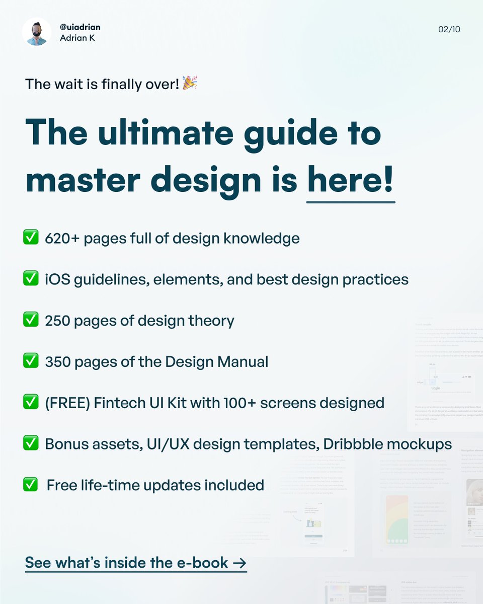 Hey Guys! I’m so excited to announce that my new ebook “the UI ...