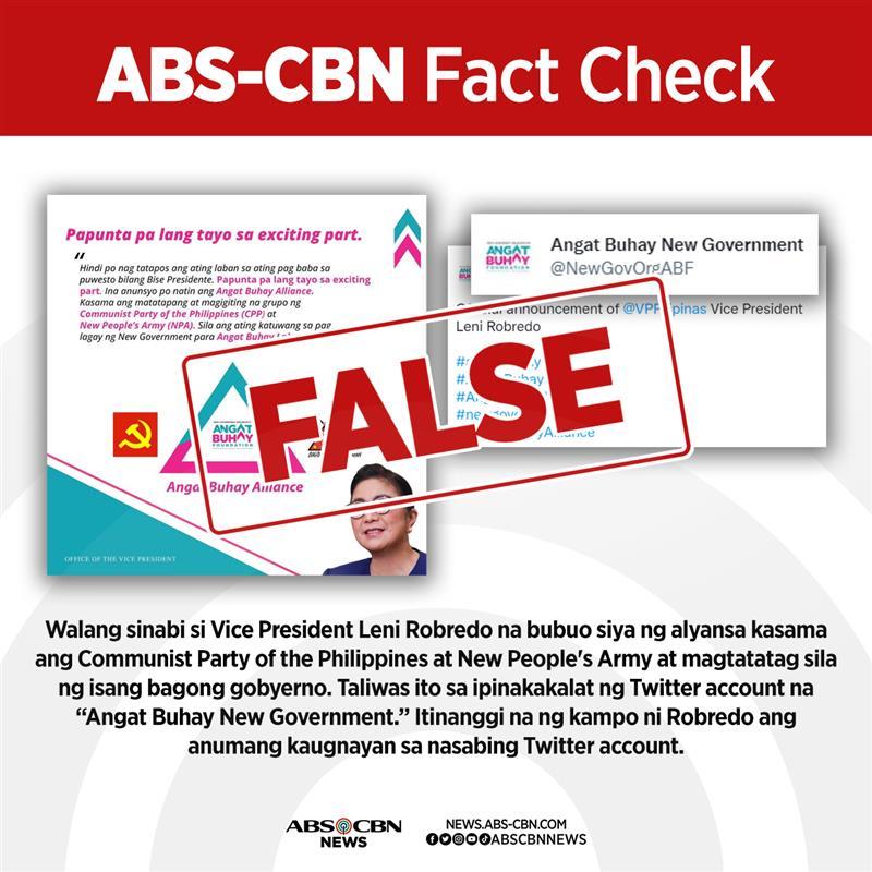 Abs Cbn News On Twitter Abscbnfactcheck Rating False Hindi Totoong