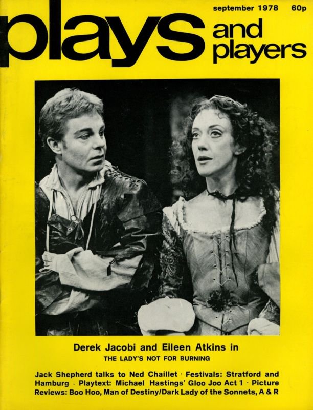 Pulp Librarian on Twitter: "Derek Jacobi & Eileen Atkins in The Lady's ...