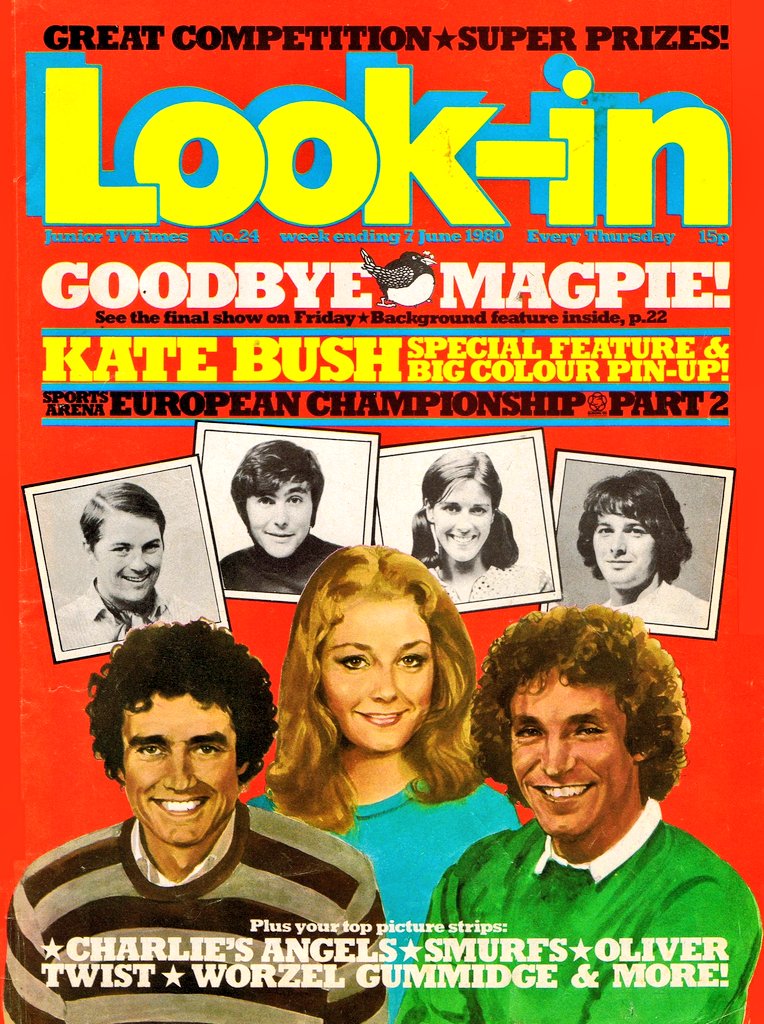 Graeme Wood on Twitter: "From June 1980 it's LOOK-IN! Kate Bush! Goodbye to Magpie! Benny Hill ...