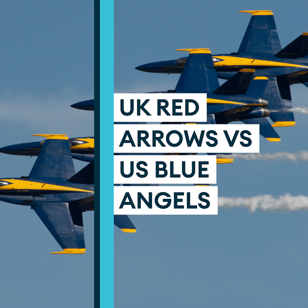 Blue Angels Vs Red Arrows