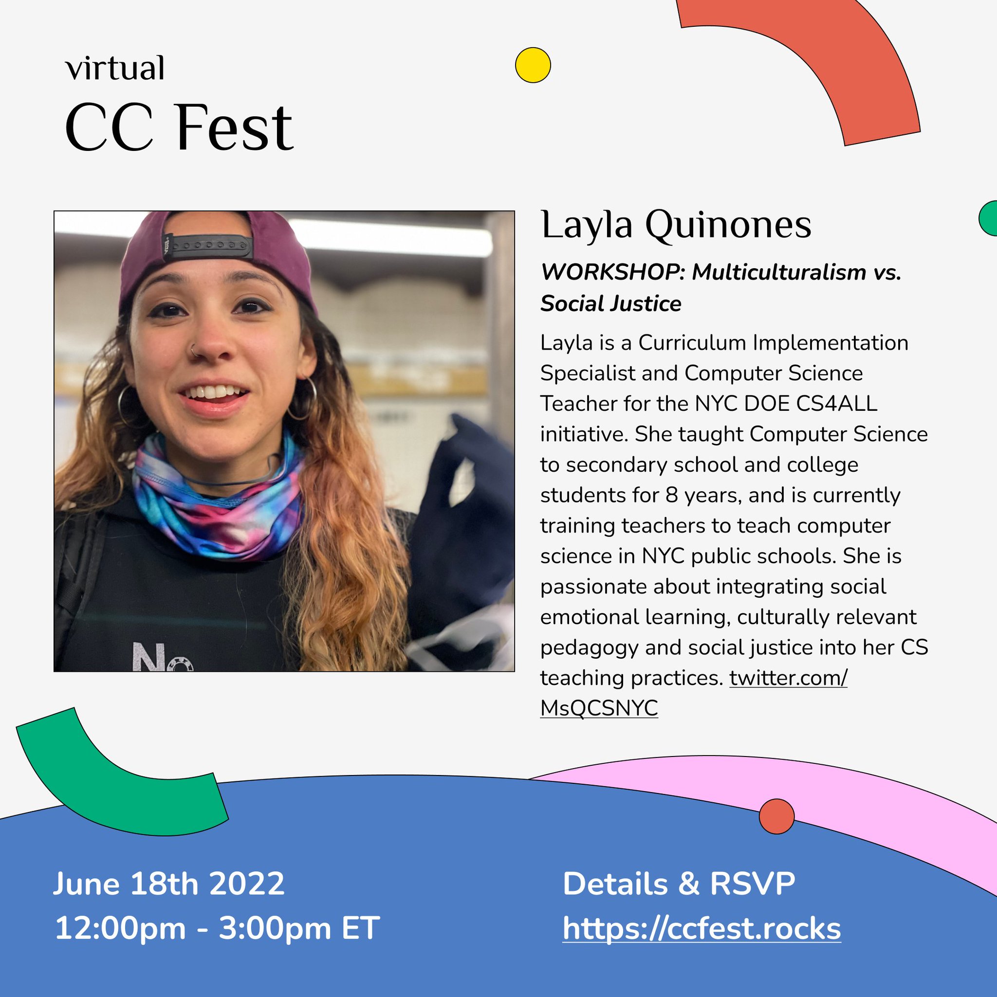 Processing on Twitter: "next up for #virtualCCFest is @MsQCSNYC with "Multiculturalism vs ...