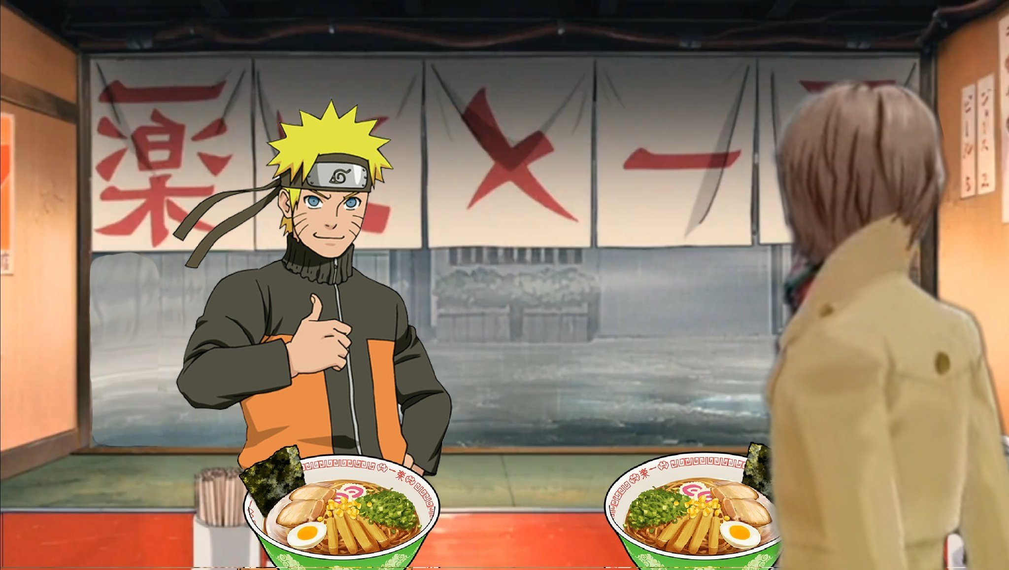 Son Goku on Twitter: "Alright! This is Ichiraku Ramen, my favorite spot ...