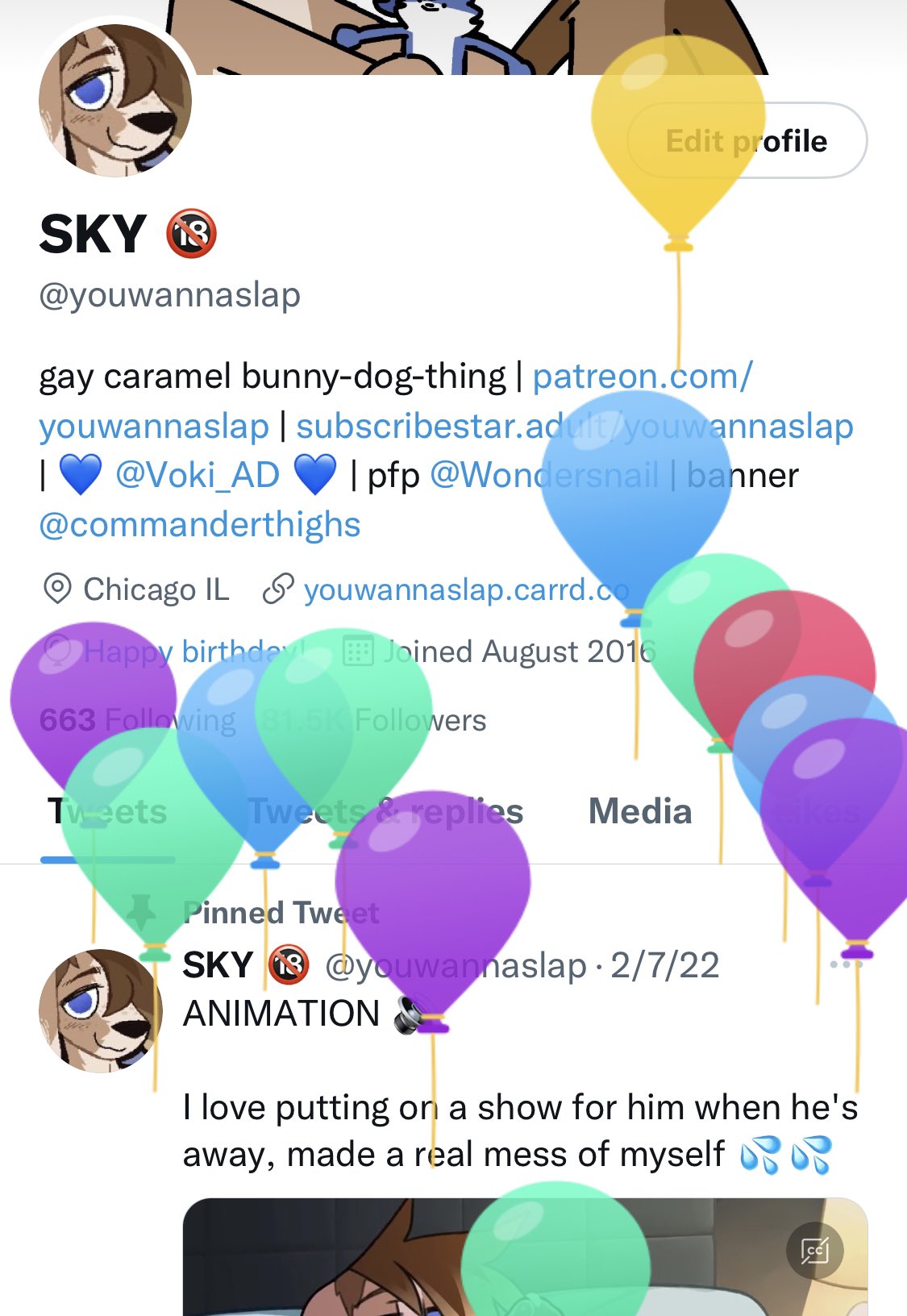 Sky ๐ ๐ Mff On Twitter Im Gay And Its My Birthday What The Fuck ๐ณ