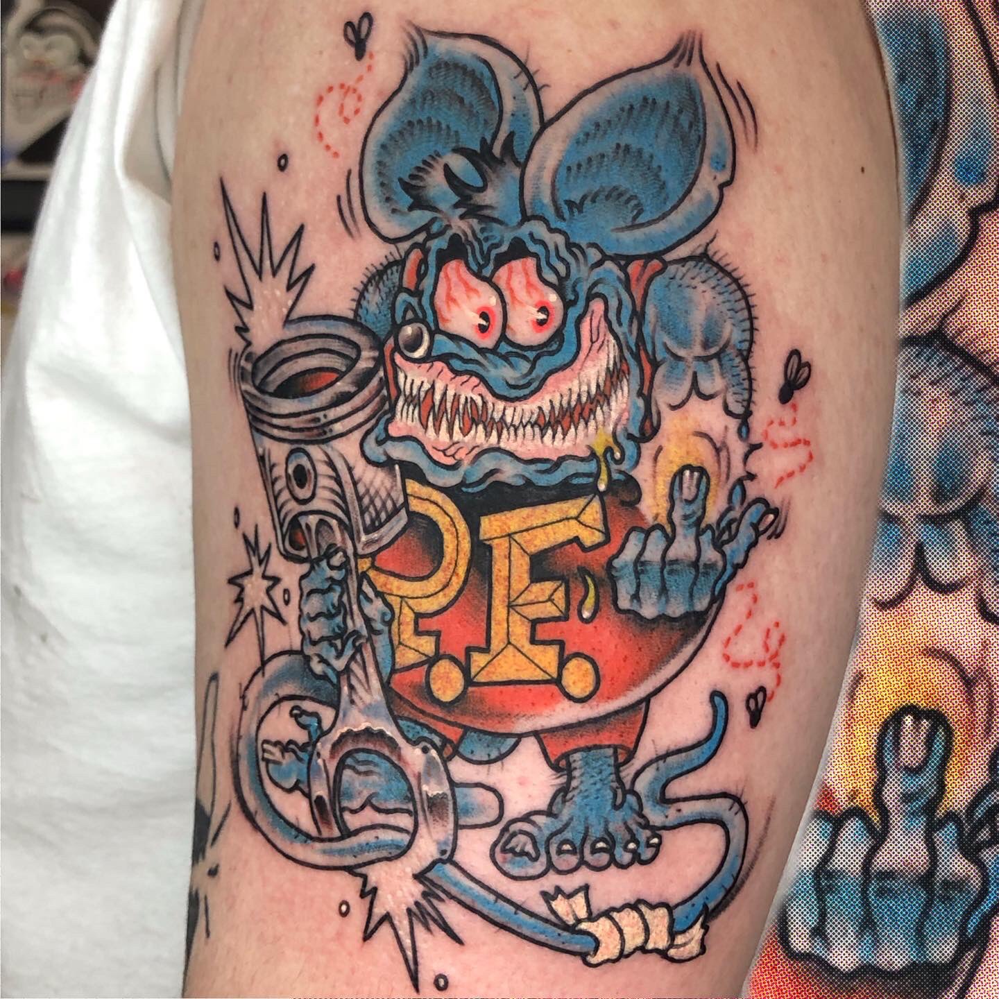 Funk Rat Tattoos 50+ Clip Art Of Rat Tattoo Designs Stock