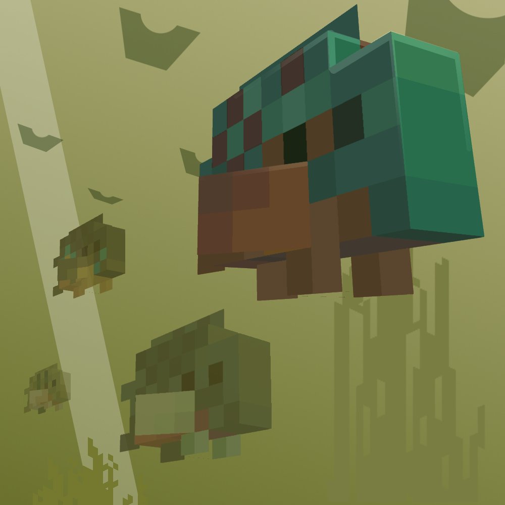 Minecraft Fish Pixel Art