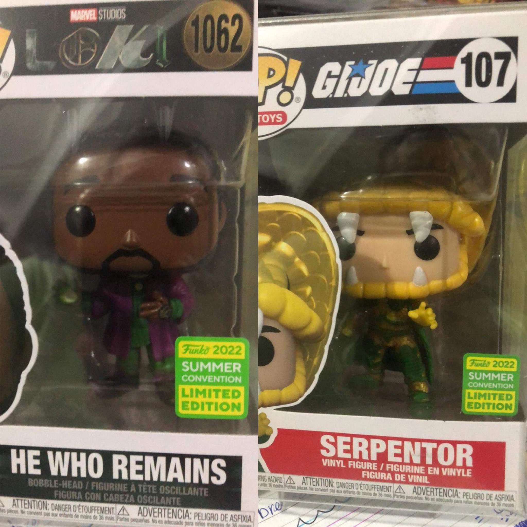 DisTrackers on Twitter: "First look at SDCC exclusives He Who Remains and Serpentor! . Credit I ...