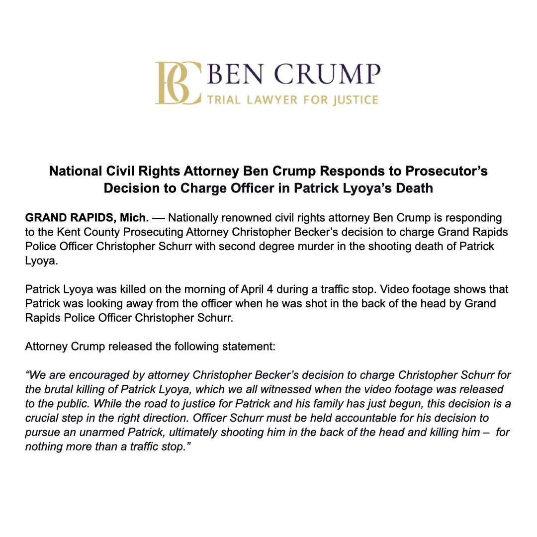 Ben Crump Law, PLLC on Twitter: Ben Crump Law, PLLC on Twitter:
