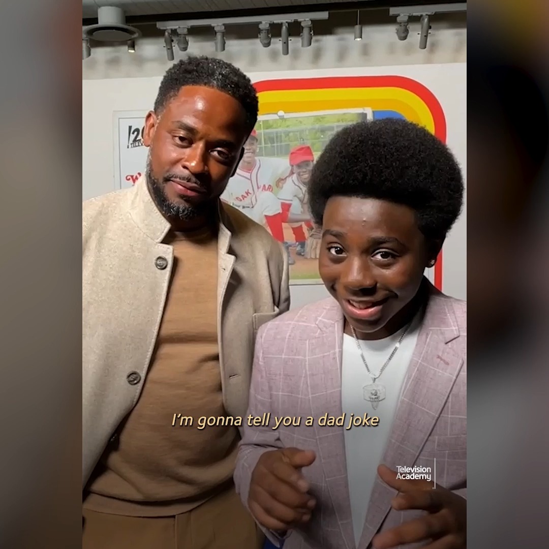 The cast and show creator of @WonderYearsABC talk dad jokes and what ...