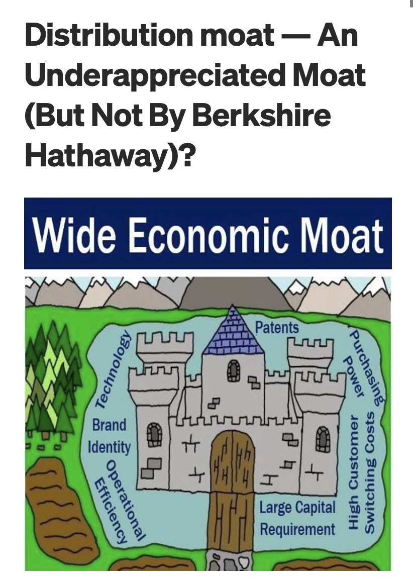Key takeaways from Distribution Moat- An Undepreciated Moat by The ...