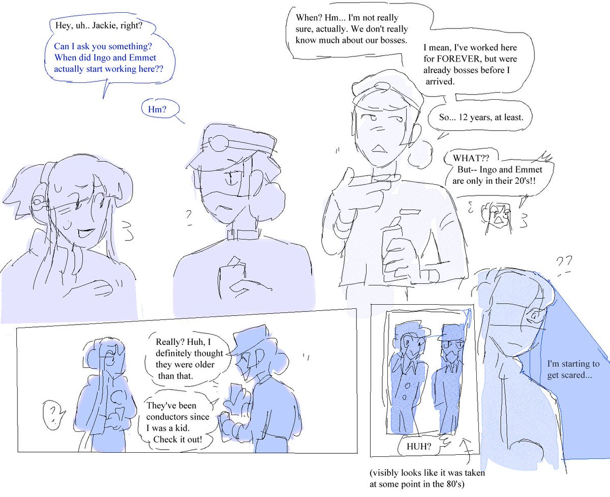 「scp xxxx: 'the subway twins' https://t.c」|ℹngo my wife ℹngo ️の漫画